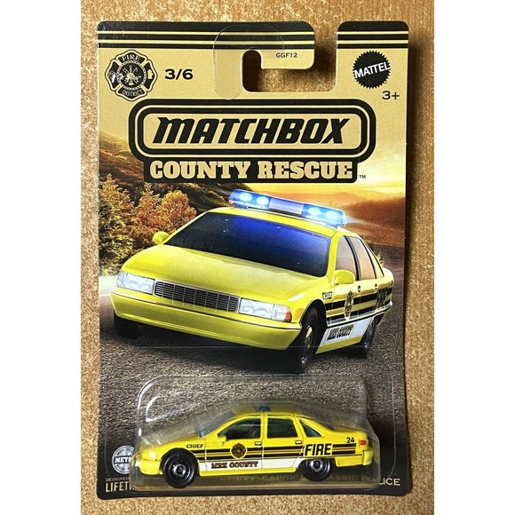 MATCHBOX | Toys | 223 Matchbox Country Rescue 3 Chevy Caprice Classic ...